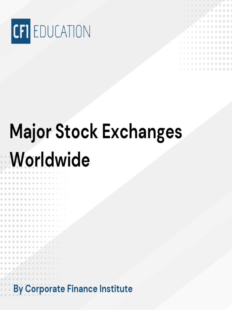 Equity Market Indices | PDF