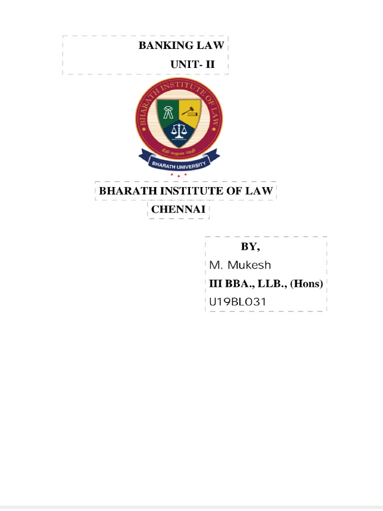 BL-2 | PDF | Banks | Sole Proprietorship