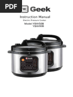 Cooks Essentials 99700 Pressure Cooker Manual | PDF | Pressure Cooking