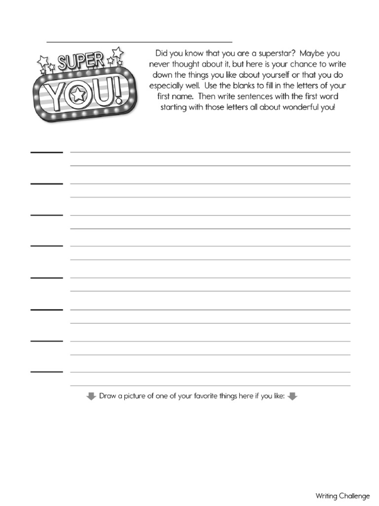 3rd Grade Writing Worksheets Collection | PDF