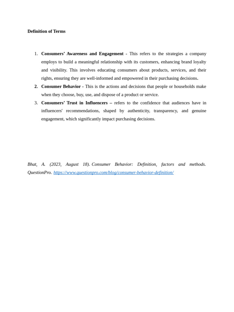 Definition of Term Variables of Prob 2 | PDF