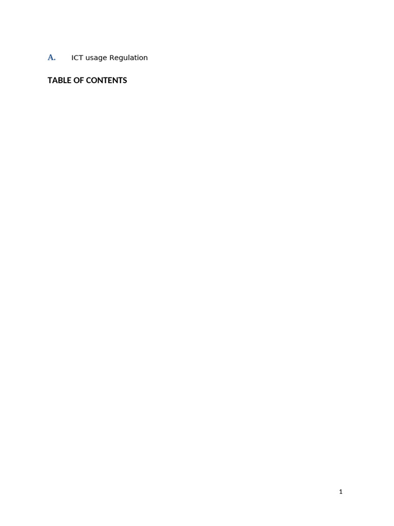 Ict Policy Pdf Password Computer Security