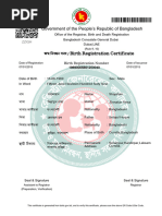 HSC Certificate & Academic Transcript | PDF