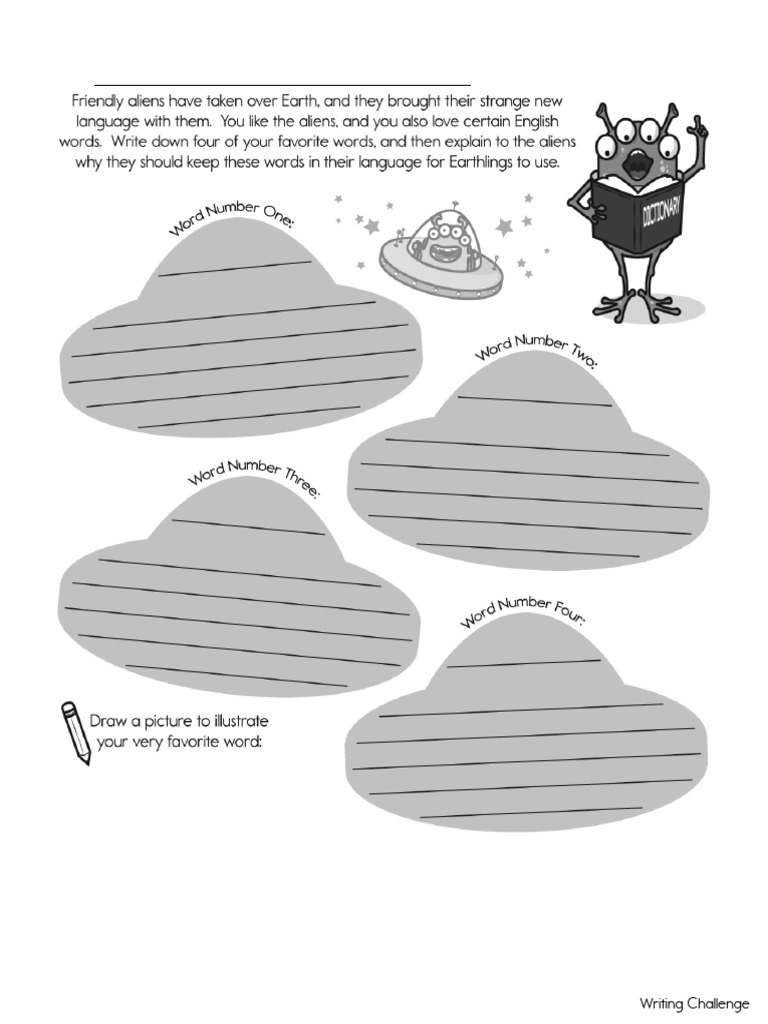 4th Grade Writing Worksheets | PDF