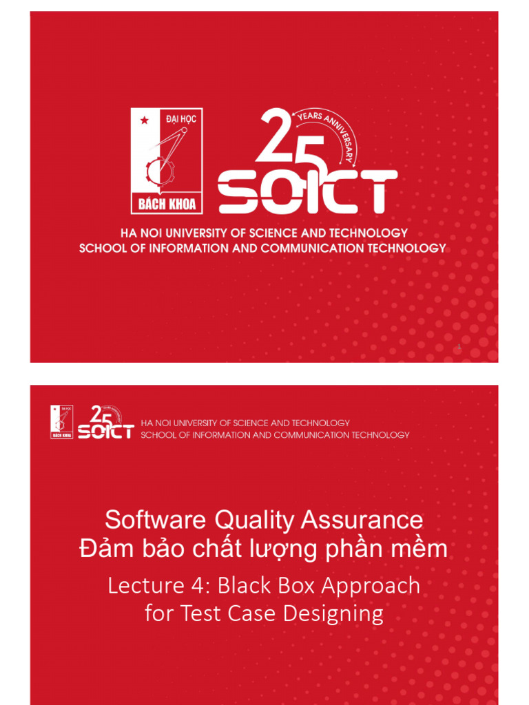 Lecture-4-Black-Box-Testing-Approach | PDF | Software Testing ... Lecture-4-Black-Box-Testing-Approach | PDF | Software Testing ...