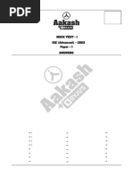 AIATS-2025 (OYM) - MT-2 Code-A&B - (30-03-2025) - Sol | PDF