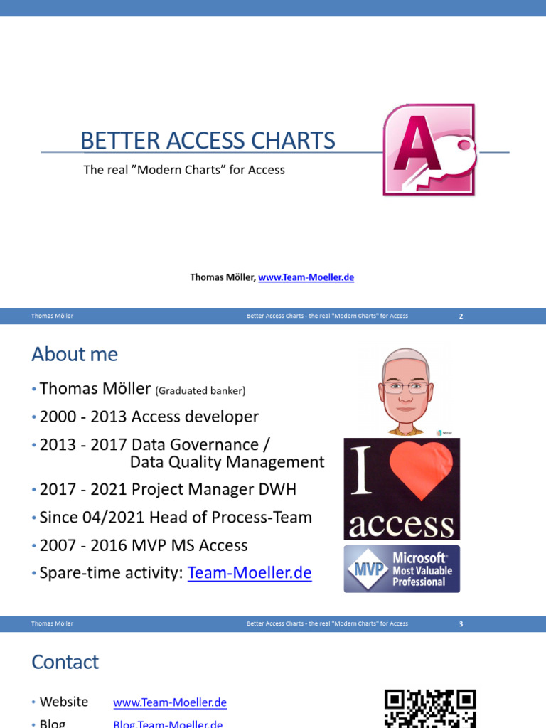 Better Access Charts | PDF | Microsoft Excel | Software Engineering