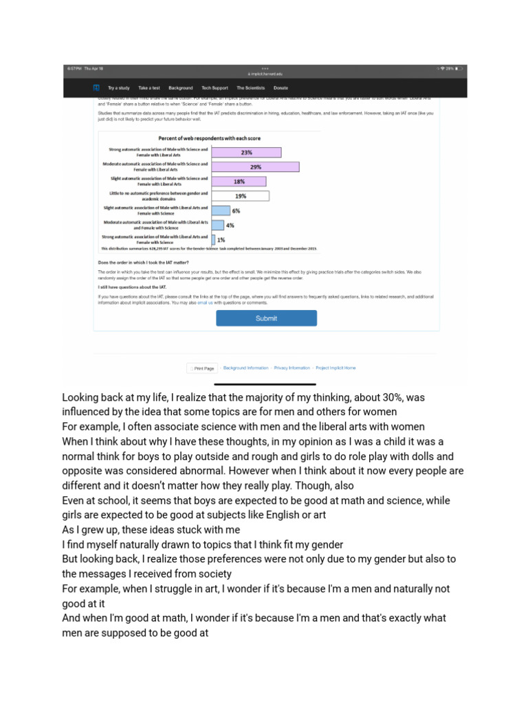 Bias in Science Project | PDF