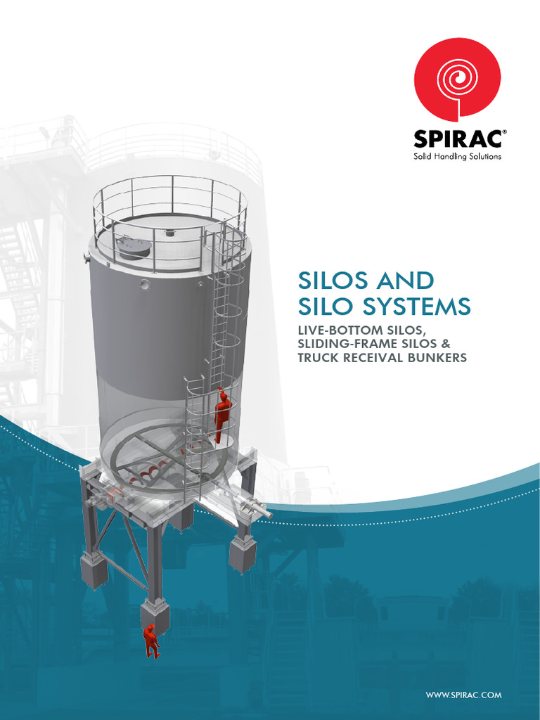 SPIRAC Silo Systems: Live-Bottom & Sliding-Frame | PDF | Pump | Corrosion