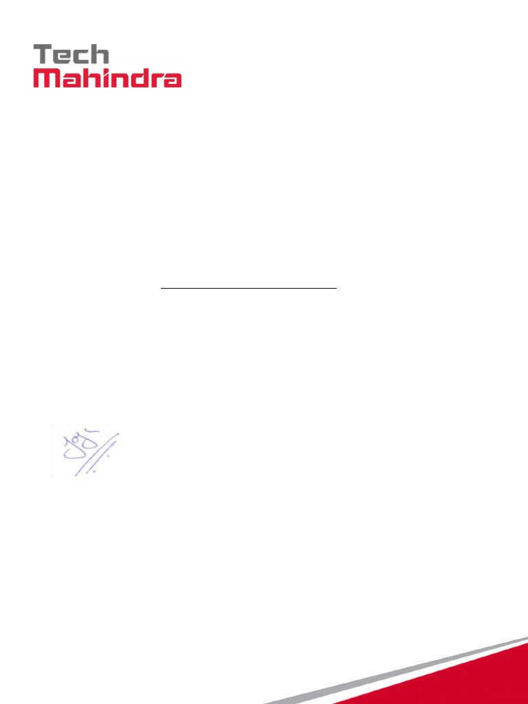 TechM release letter | PDF