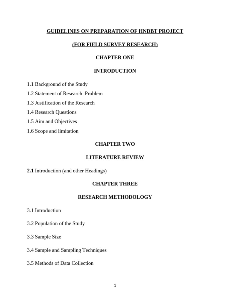 Project Guideline - 093819 - 112458 | PDF