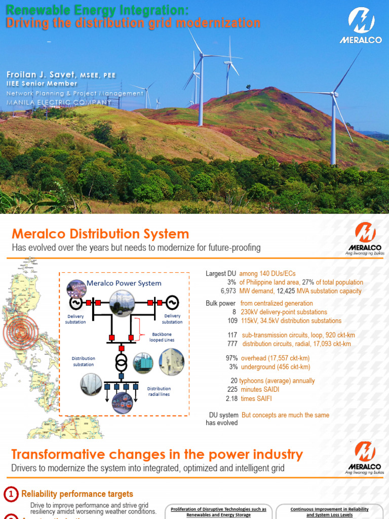 Modernizing the Philippine Power Grid | PDF | Renewable Energy ...