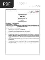 Unisa Declaration Form | PDF