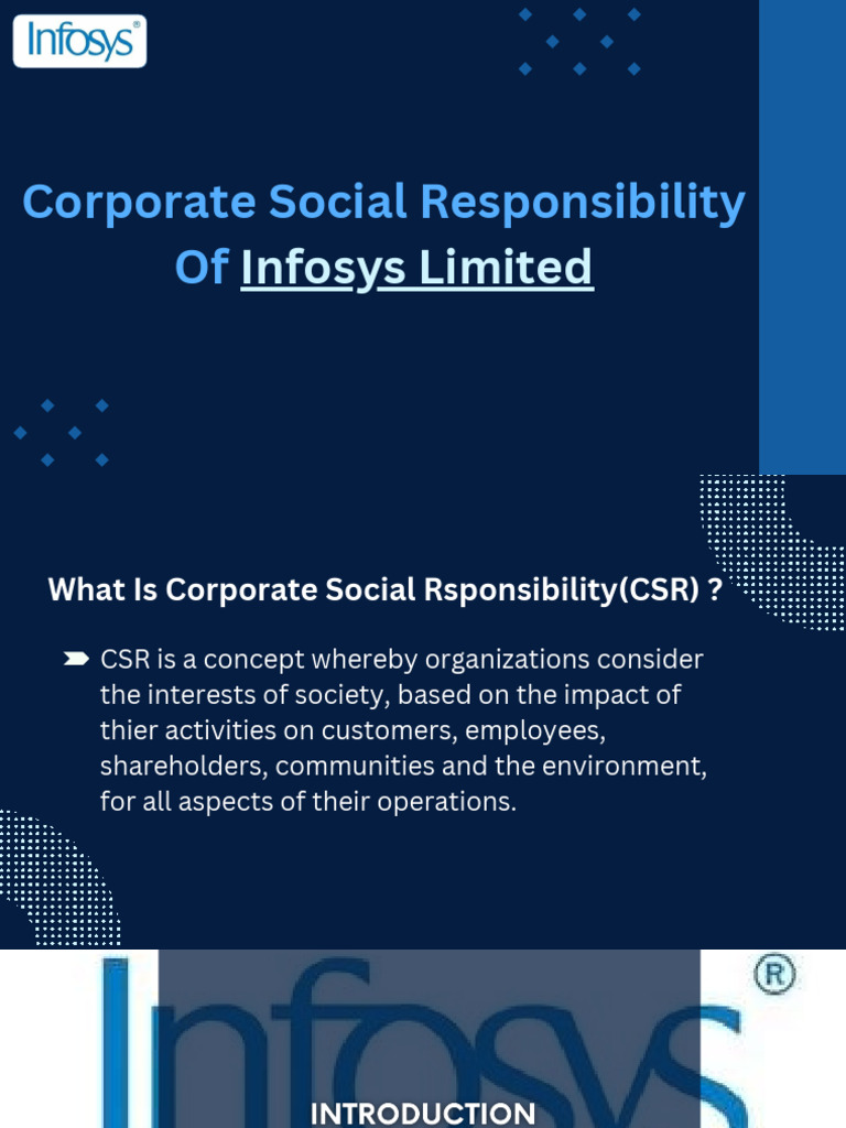CSR Presentation | PDF | Corporate Social Responsibility | Natural Environment