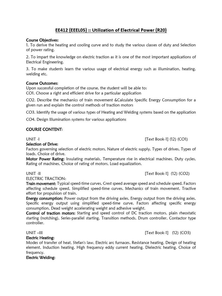 EE412 (EEEL05) - UEP-model Paper-R20 | PDF | Lighting | Construction