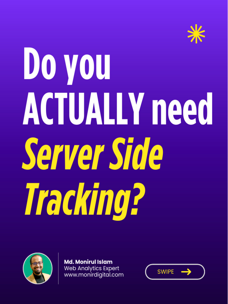 LinkedIn Post Do You ACTUALLY Need Server Side Tracking | PDF ...