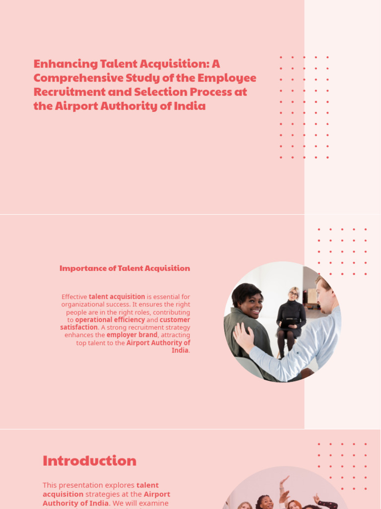 Slidesgo Enhancing Talent Acquisition A Comprehensive Study of The ...