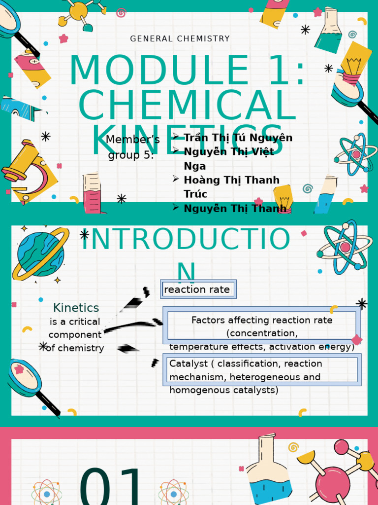 Module 1 - Group 5 - dh23tp - General Chemistry 2 | PDF | Reaction Rate | Catalysis