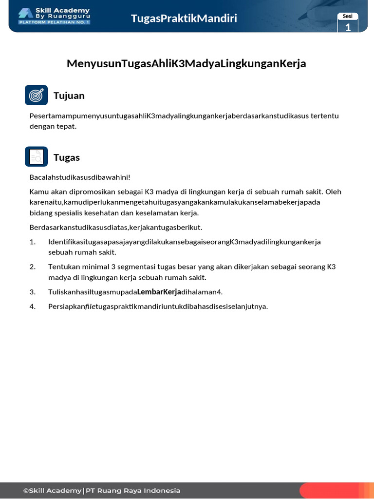 TPM 1 Feri Bustomi | PDF