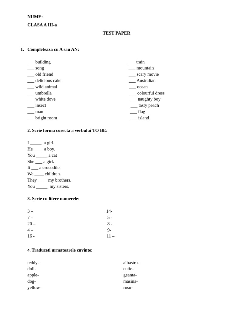 Lucrare 3a Cobadin | PDF | Language Arts & Discipline