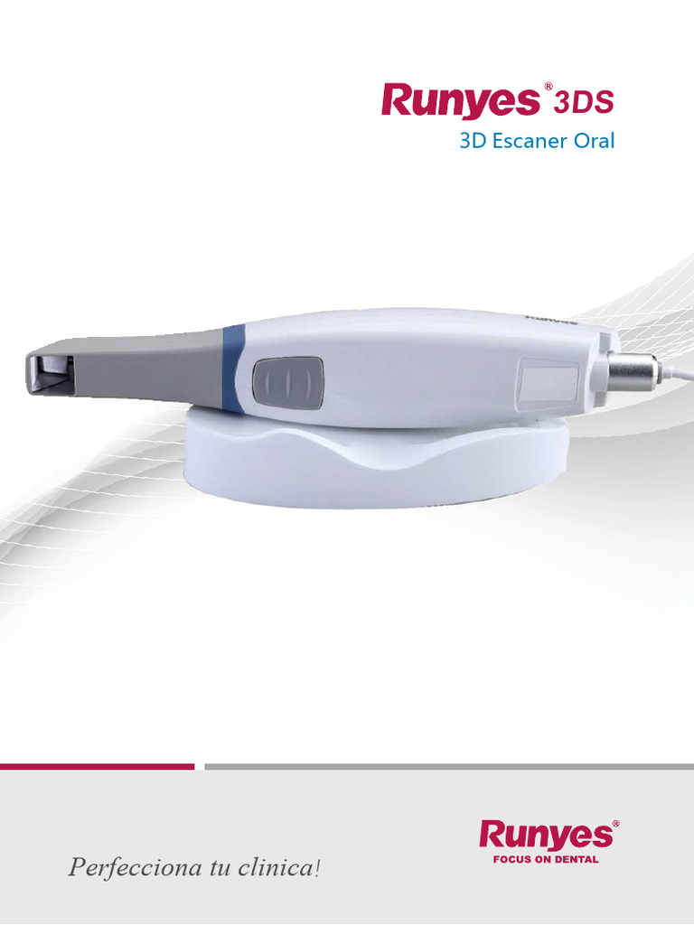 Ficha Tecnica Escaner Intraoral Runyes | PDF | Odontología | Ortodoncia