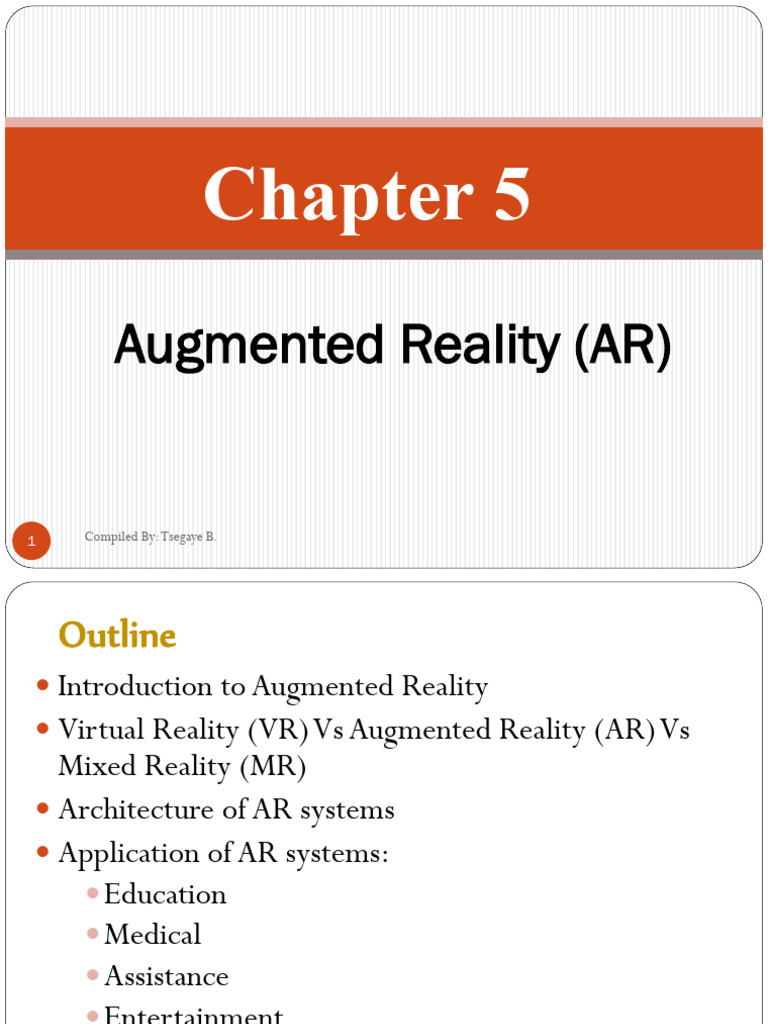 Emerging - Chapter 5, Augmented Reality (AR) | PDF | Augmented Reality ...