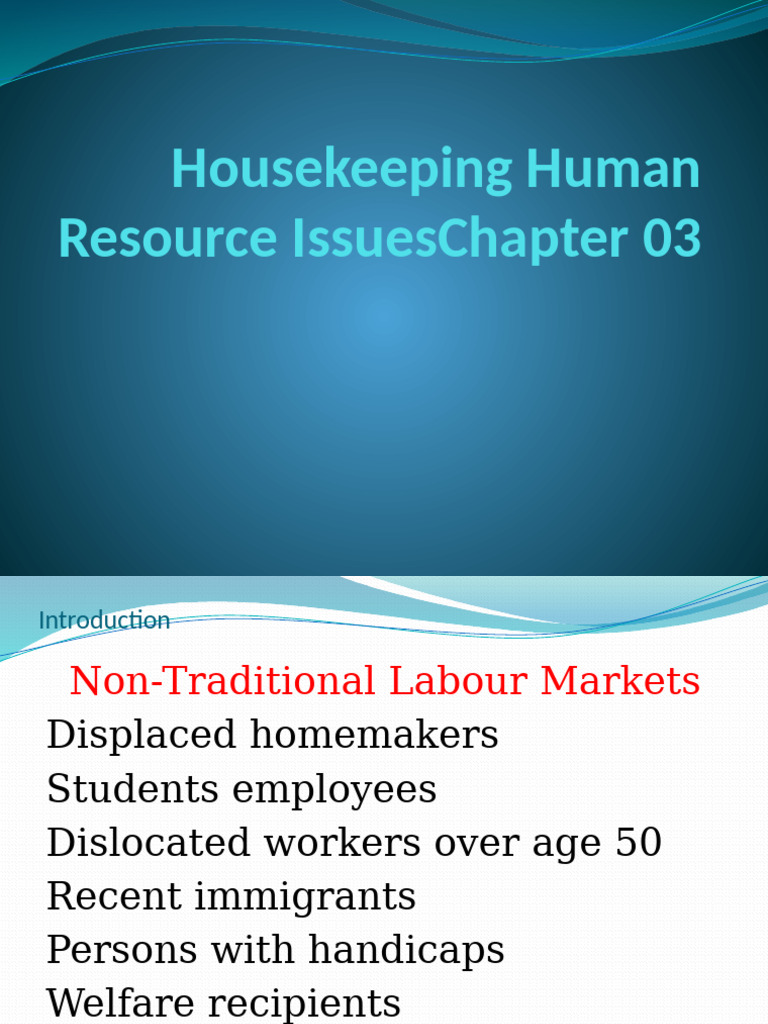 Housekeeping Mgt. Chapter 03 - Kappa | PDF