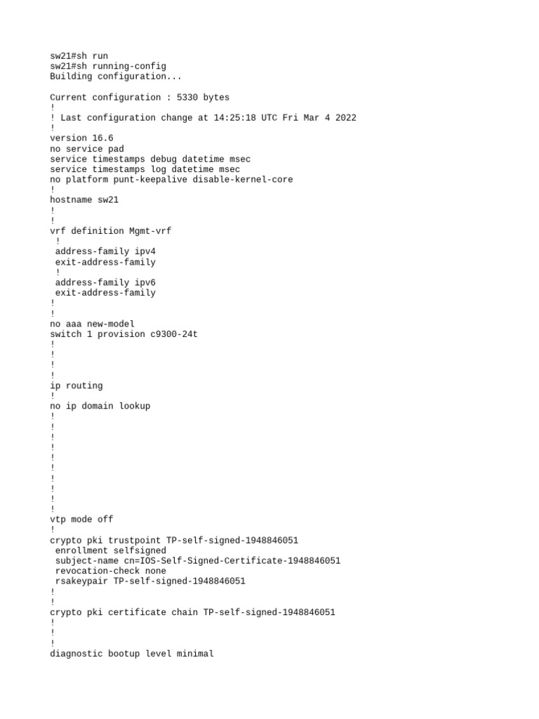 SW 21 | PDF | Ip Address | Networking Standards