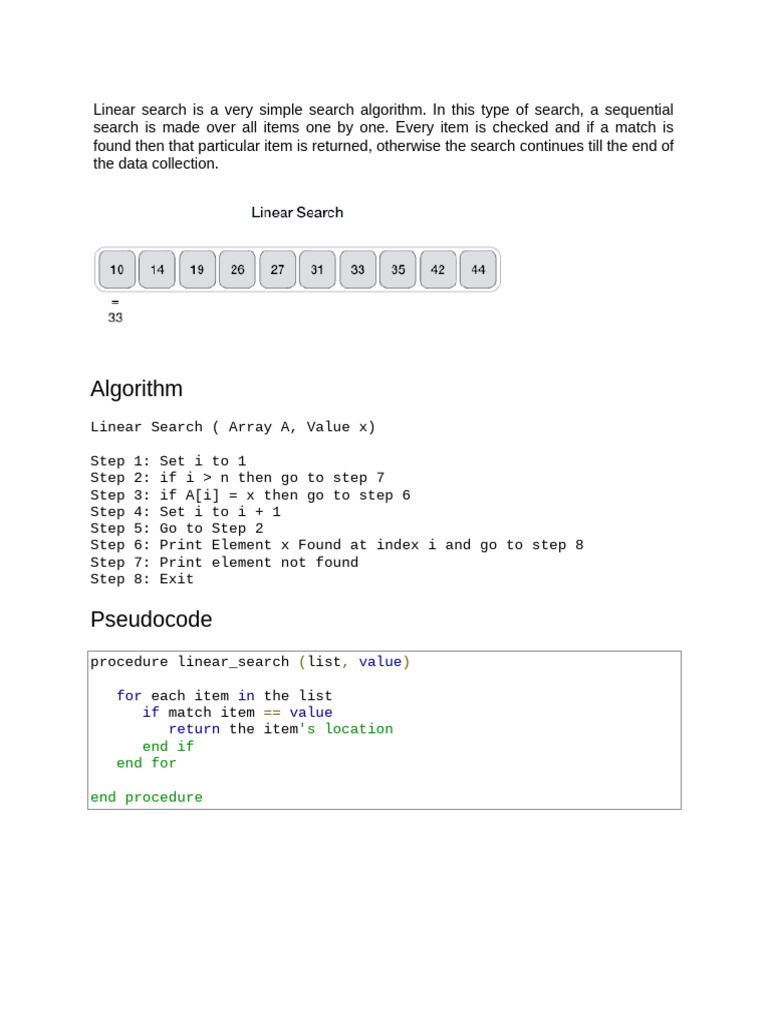 Unit_6_Searching-Linear_Search_part_1 | PDF