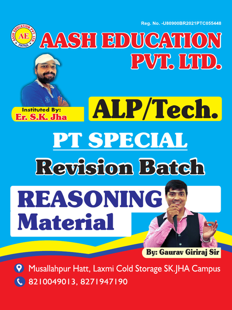 Aash Education Pvt. Ltd. Aash Education Pvt. LTD.: PT Special Revision ...