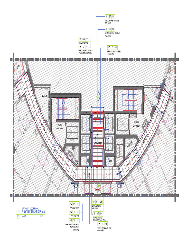 Floor Finishes Plan for Designers | PDF