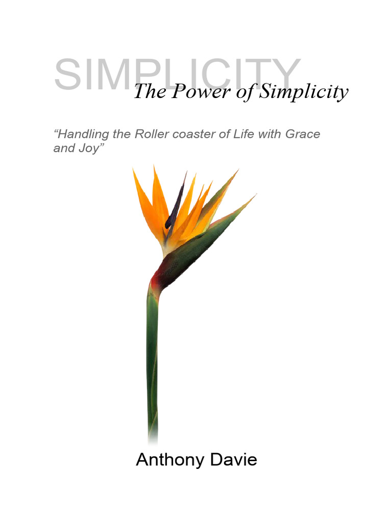 The Power of Simplicity | PDF | Emotions | Force
