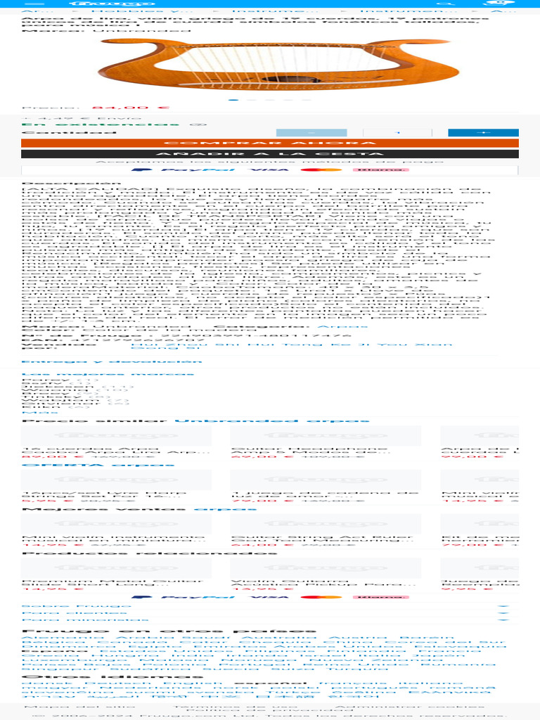 Arpa de Lira, Violín Griego de 19 Cuerdas, 19 Patrones Únicos de Lira de Cuerda Símbolos ...