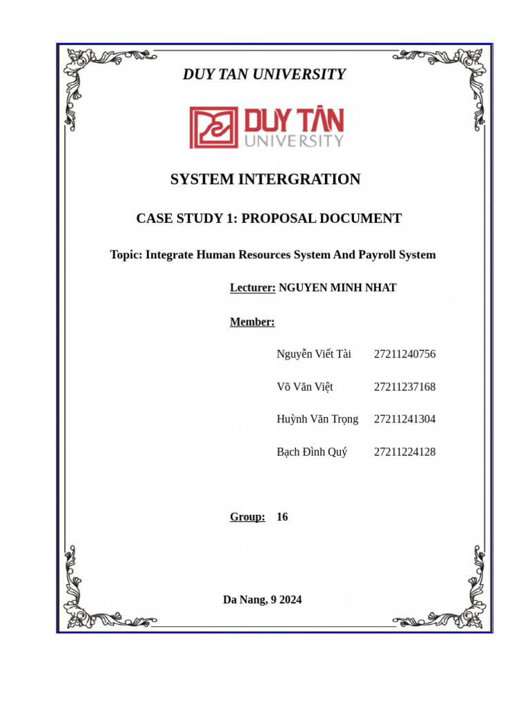 DUY TAN UNIVERSITY | PDF
