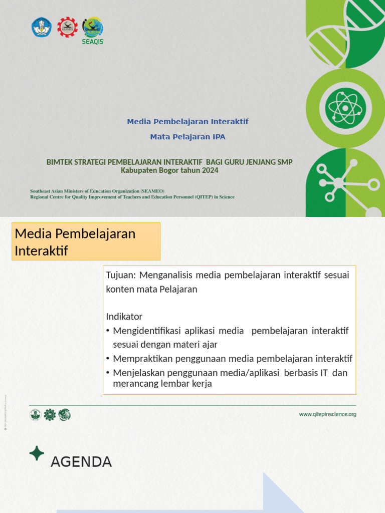 Media Pembelajaran Interaktif Kelas IPA | PDF | Karier & Perkembangan ...