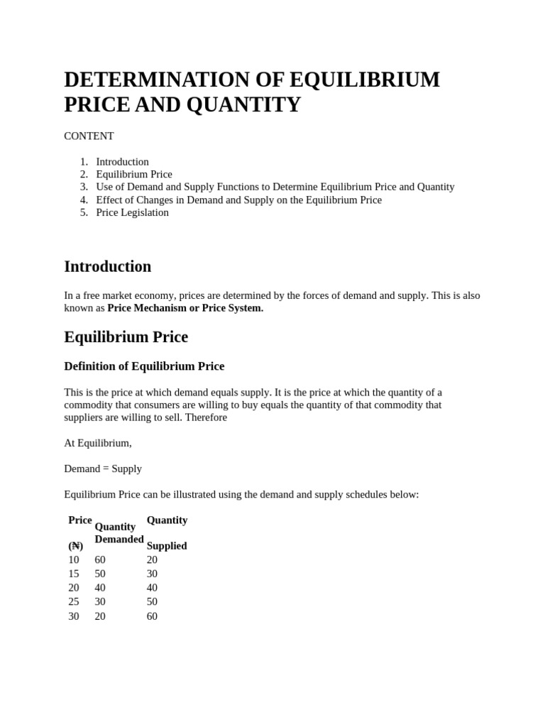 SS2 Economics First Term Lesson Note | PDF | Elasticity (Economics ...