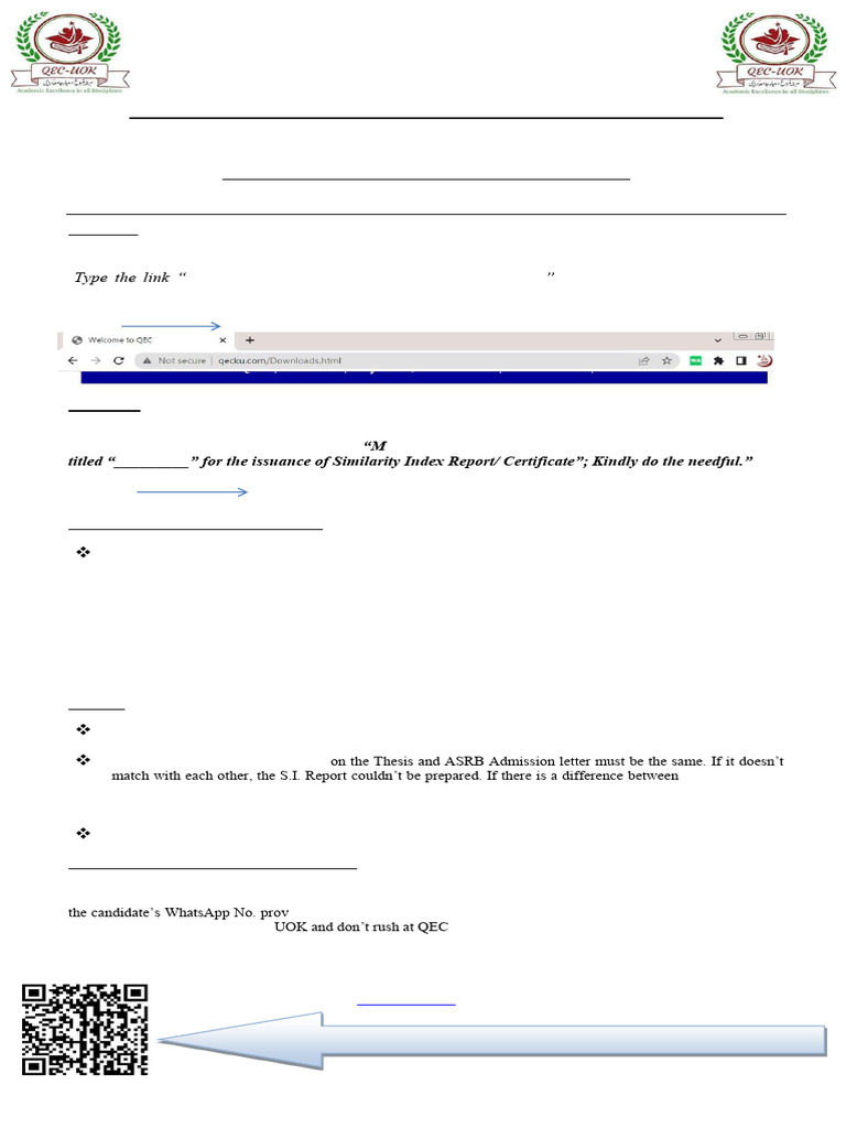 Guidelines For QEC-KU | PDF | Thesis | Computing