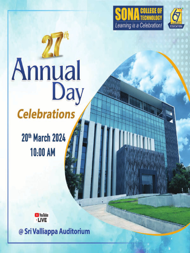 Annual Day Invitation | PDF