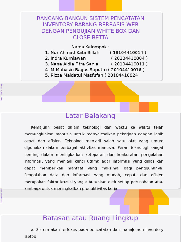 Proposal UAS PPL | PDF | Bisnis