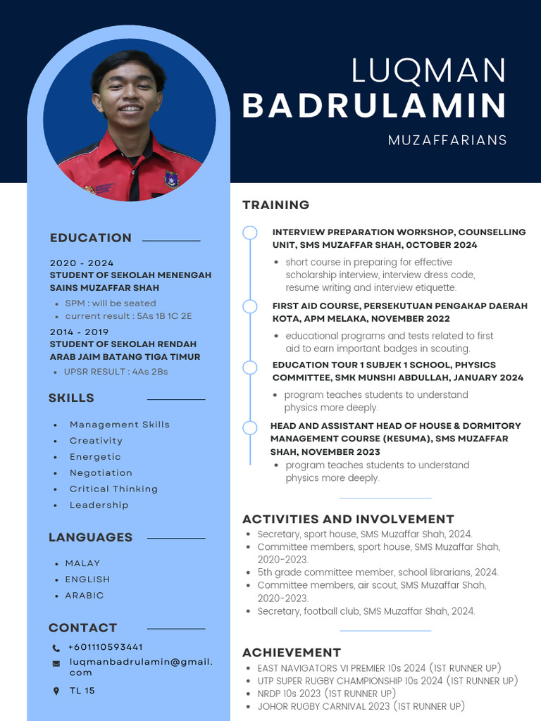 Resume Luqman - 20241027 - 170140 - 0000 | PDF | Malaysia