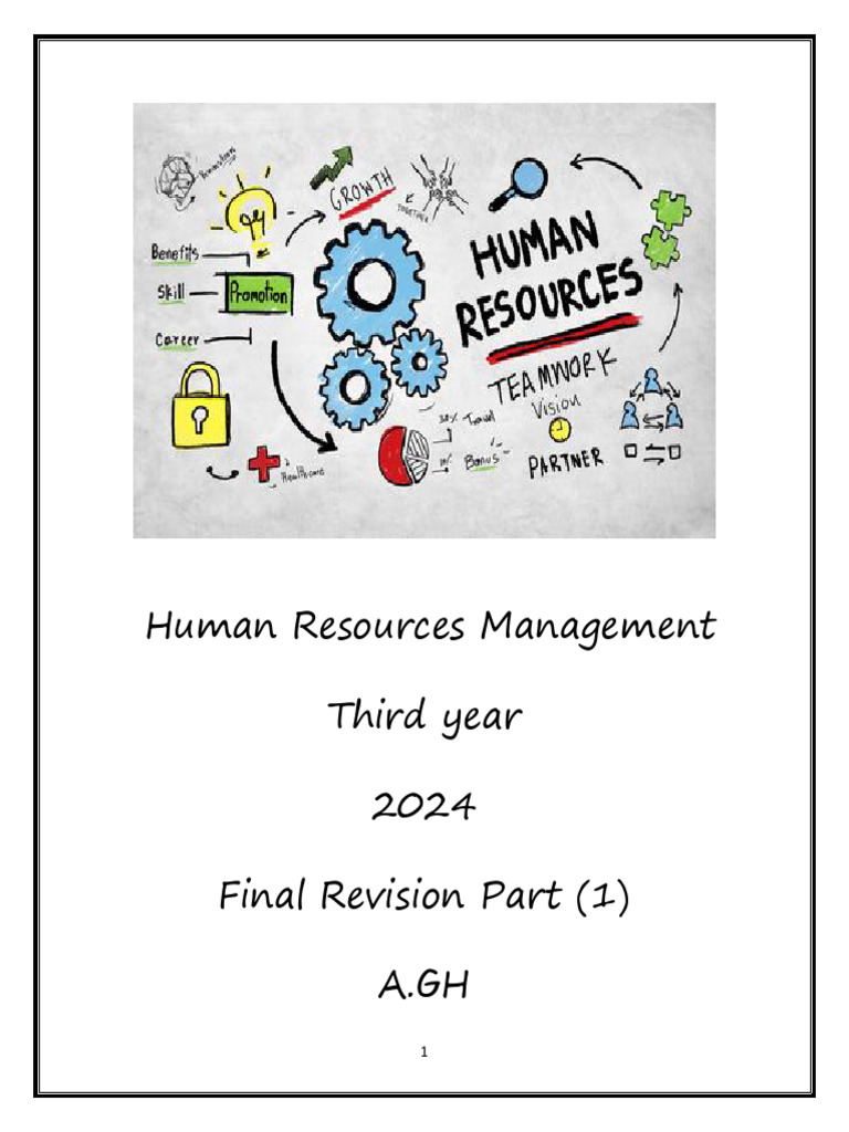 hr final 2024 part 1 | PDF | Human Resource Management | Employment