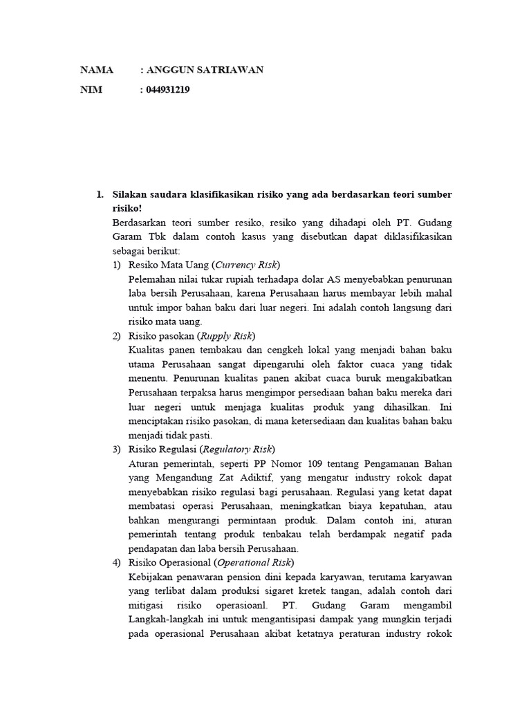 Tugas 3 Ekma4312 Ekonomi Manajerial 1 | PDF | Teknologi & Rekayasa