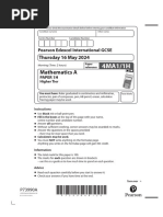 NSAA Specimen 2020 Section 1 Solutions | PDF