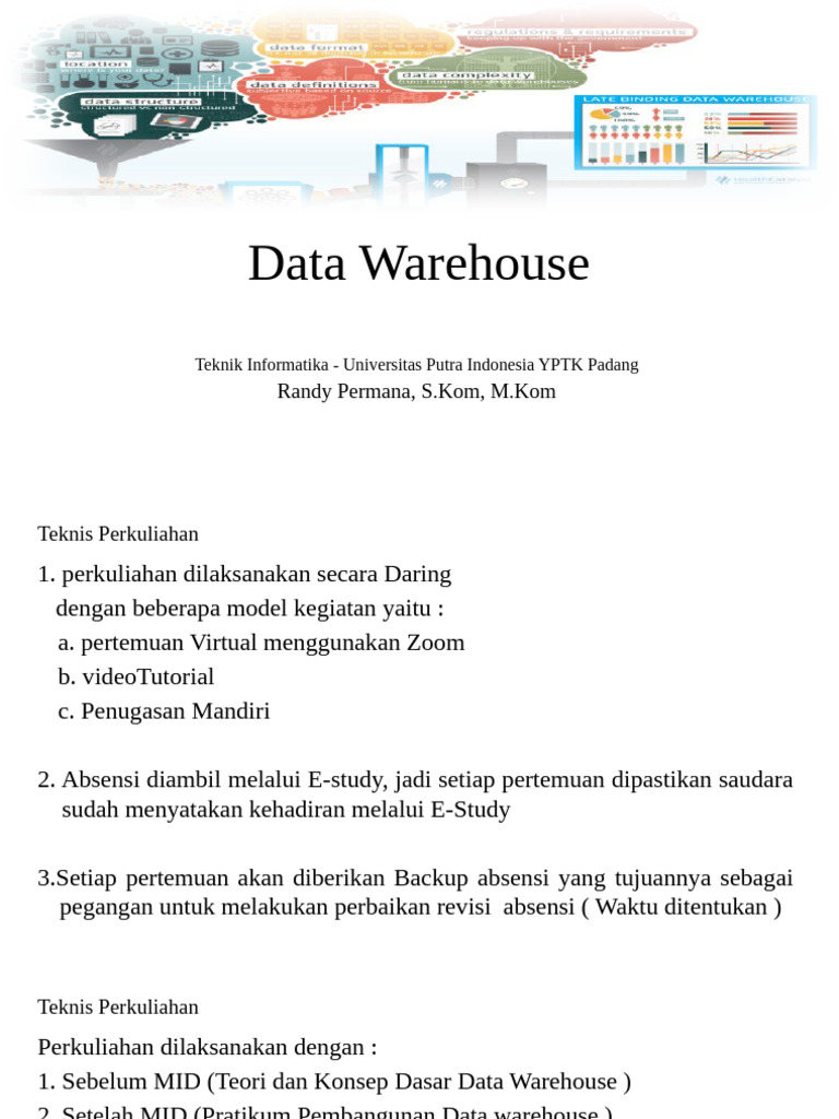 Modul1 Ntroduction Of Datawarehouse Pdf Data Warehouse Oracle Database