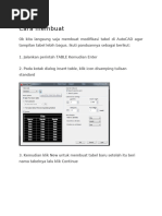 Simbol dan Karakter Spesial di AutoCAD | PDF