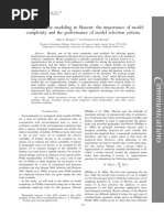 MaxEnt Guide for Species Distribution Modeling | PDF | Dependent And Independent Variables ...