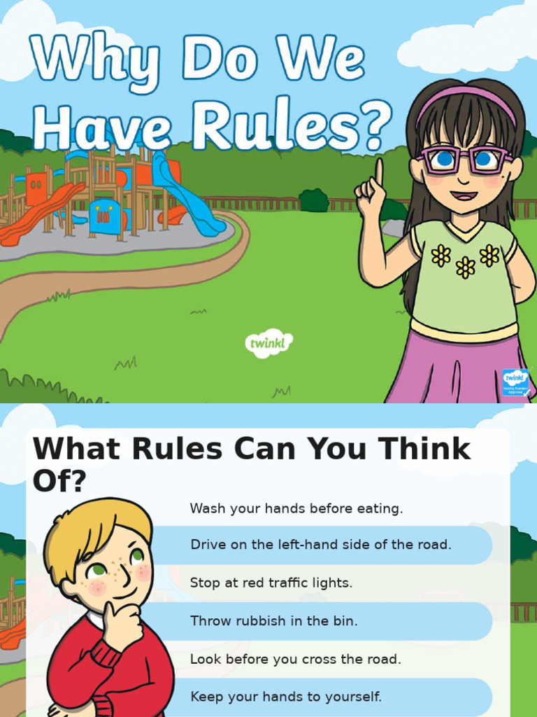 T TP 7353 ks1 Why Do We Have Rules Powerpoint - Ver - 7 | PDF | Self ...