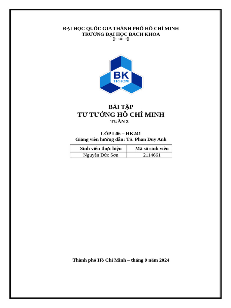 BT tuần 5 | PDF