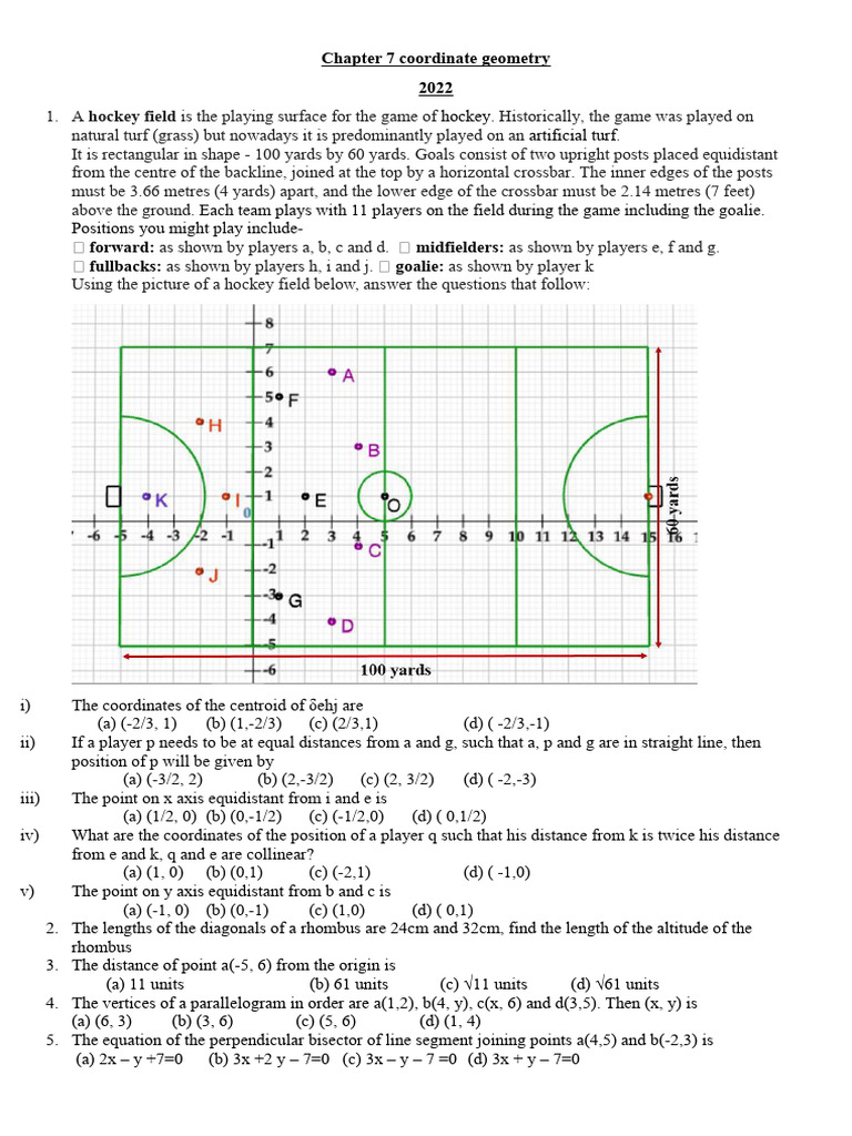 Coordinate | PDF | Triangle | Elementary Geometry