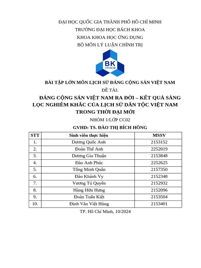 BTL Nhóm 1 CC02 Co Gop y Cua Co | PDF